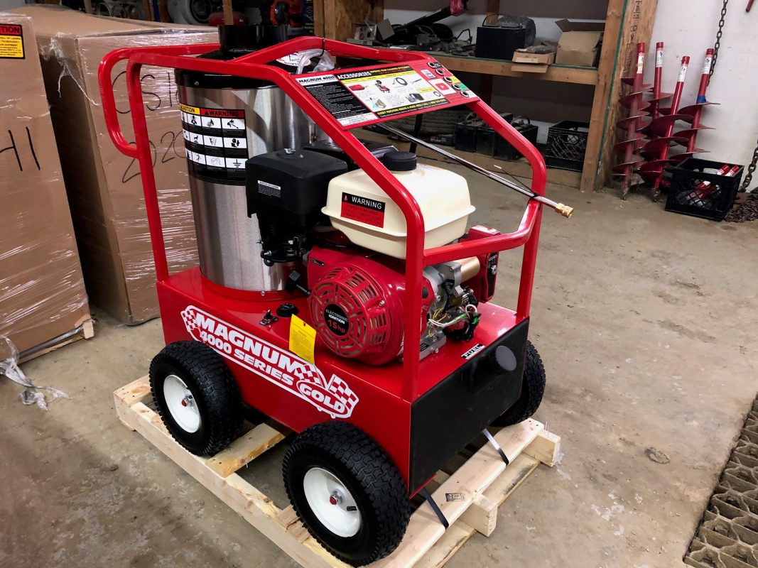 Magnum 4000 Hot Power Washer with Lifan Engine and EK440 Pump