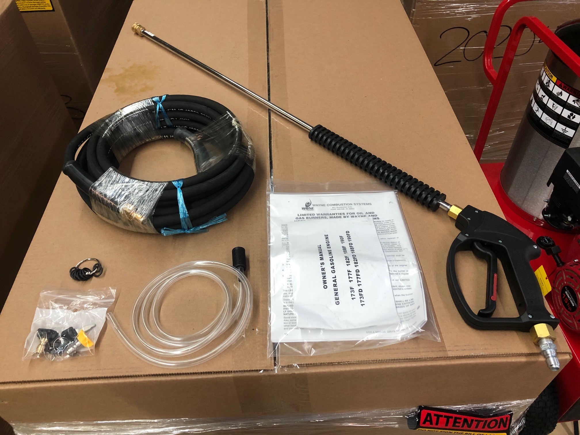 Easy-Kleen Hot Power Washer with Lifan Engine and EK440 Pump 3.5 GPM at ...