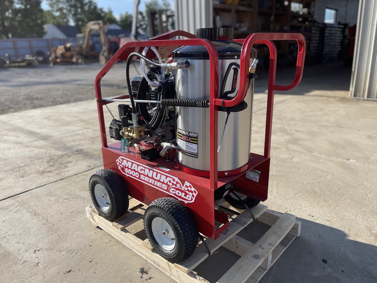 Magnum 4000 Hot Power Washer with Lifan Engine and EK440 Pump