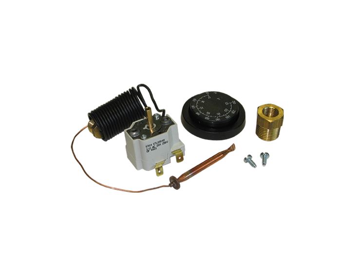 GP Panel Mount Probe Style Adjustable Thermostat 86º - 250º Degrees ...