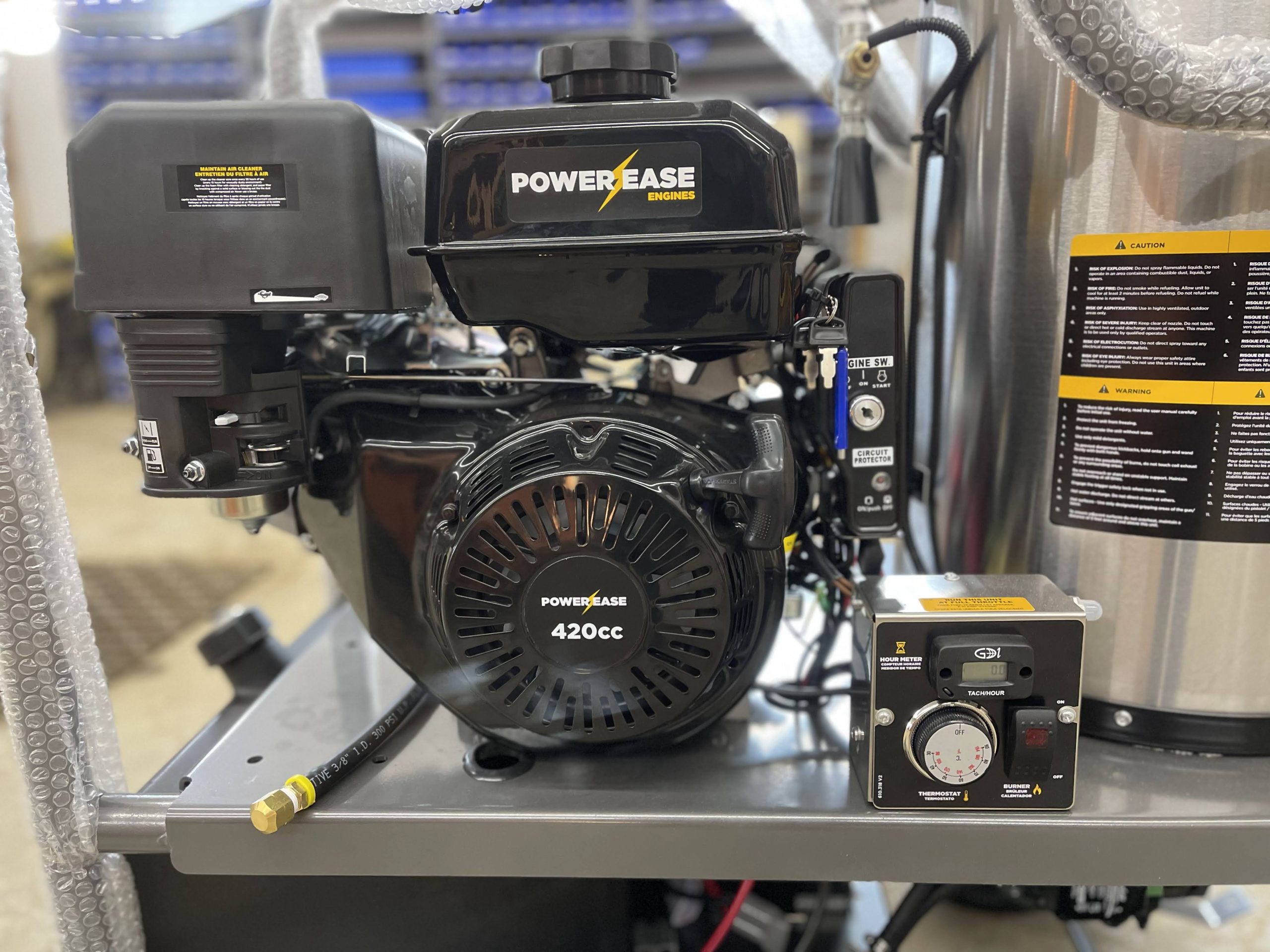 BE Pressure Hot Power Washer with Power Ease Engine and AR Pump