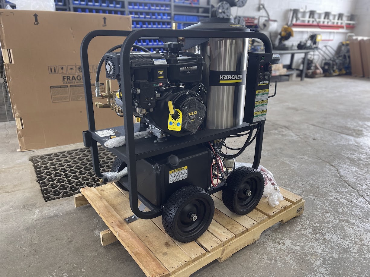 Karcher Pressure Hot Power Washer with Vanguard Engine and Karcher Pump ...