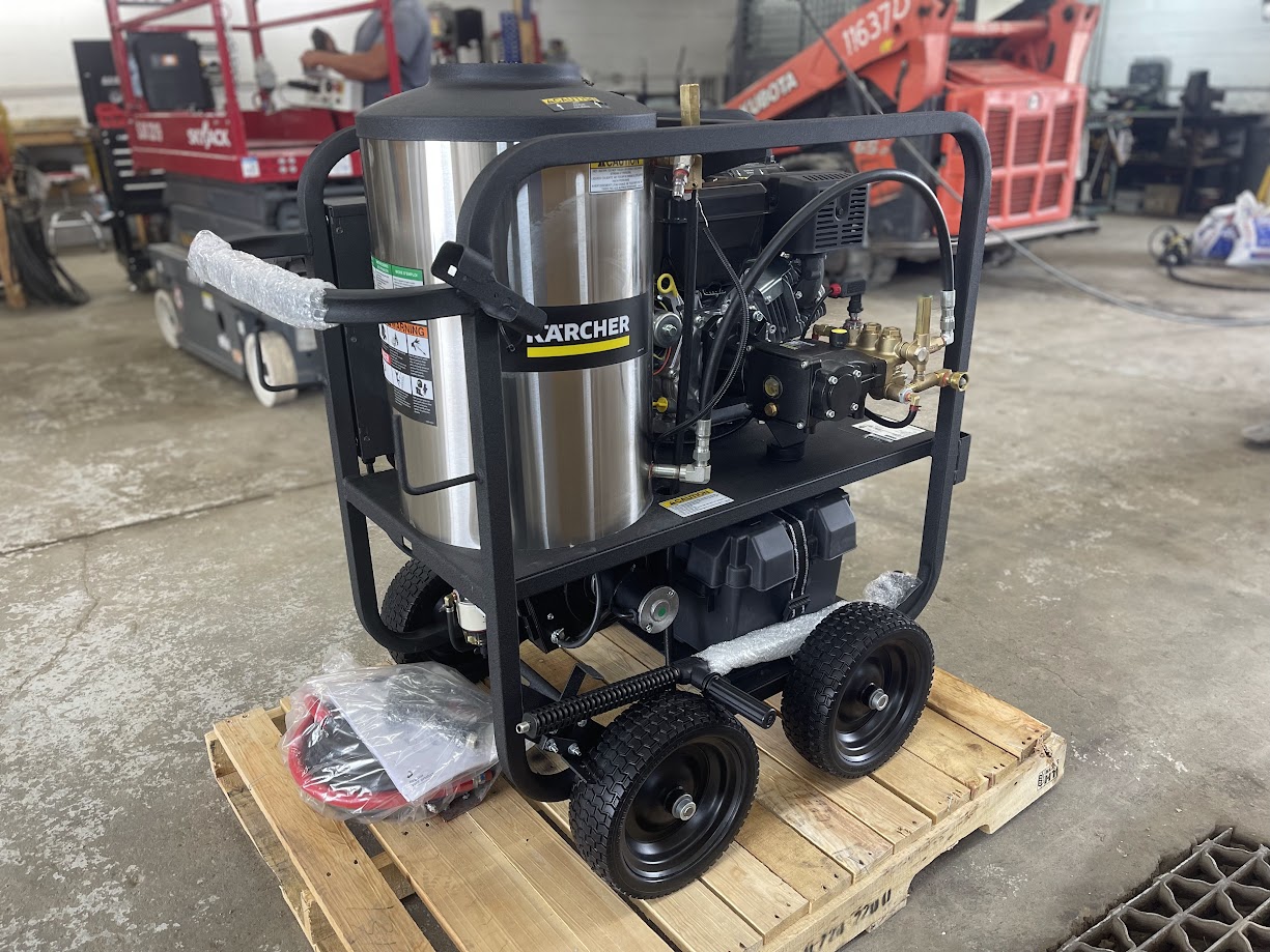 Karcher Pressure Hot Power Washer with Vanguard Engine and Karcher Pump ...